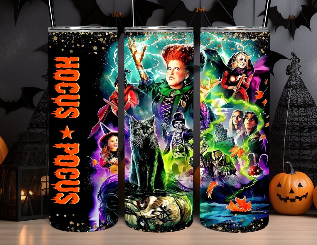 Hocus Pocus Halloween Cup, Hocus Pocus Witches, Halloween Cup, 20 Oz ...