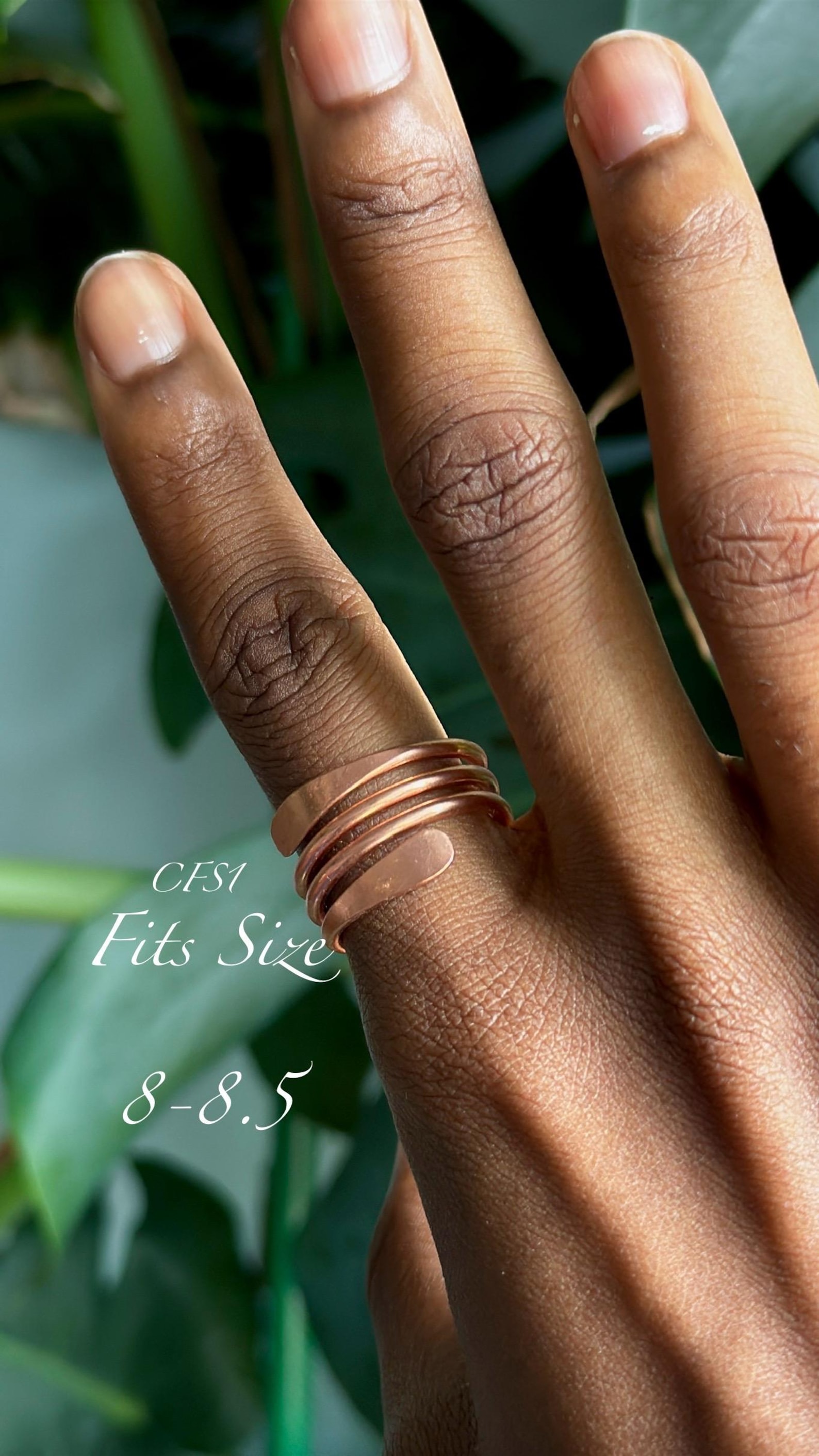 Pure Copper Healing Ring – 99.9% Copper Wire, Grounding Jewelry - Etsy