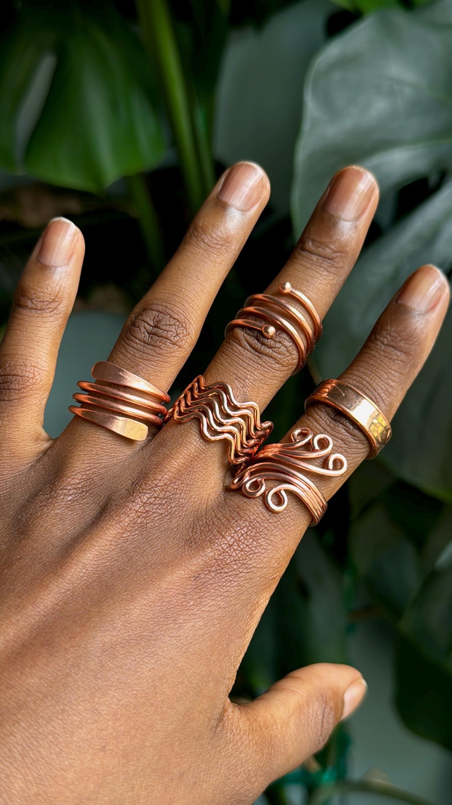 Pure Copper Healing Ring – 99.9% Copper Wire, Grounding Jewelry - Etsy