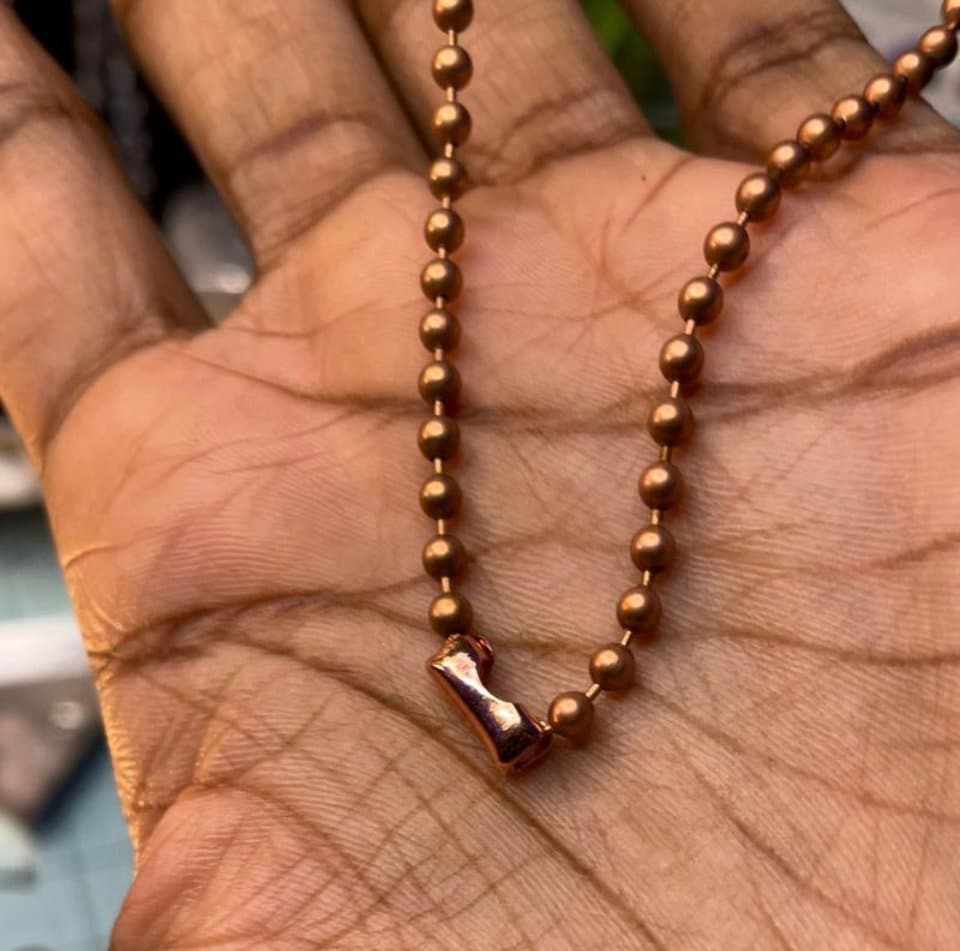 Pure Copper Belly Chain, Size Inclusive Copper Waist Chain, Energy ...