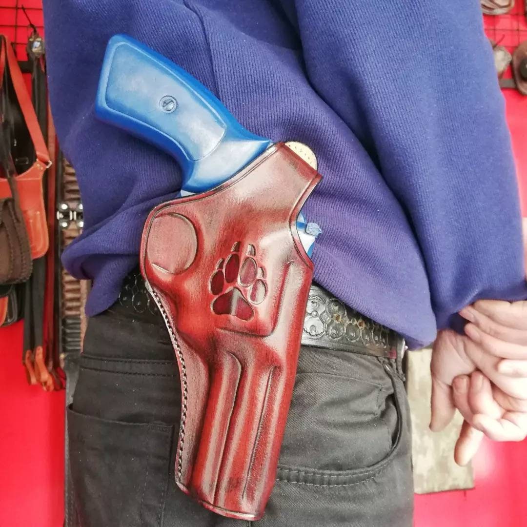 Genuine Leather Holster for Smith and Wesson, S&W Model 686, SW ...