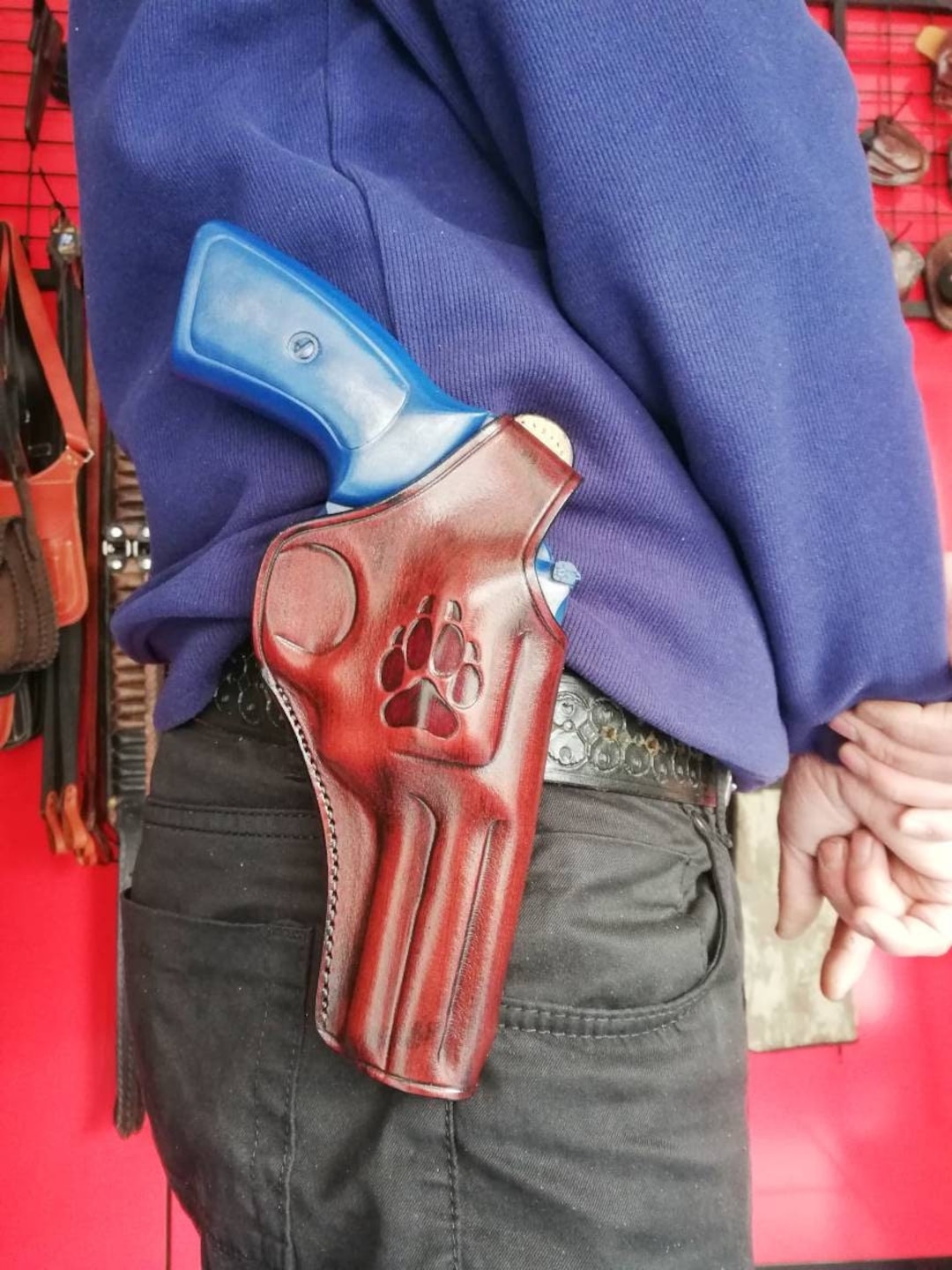 SW Model 60 J Frame Revolver Holster Leather Holster Fits - Etsy