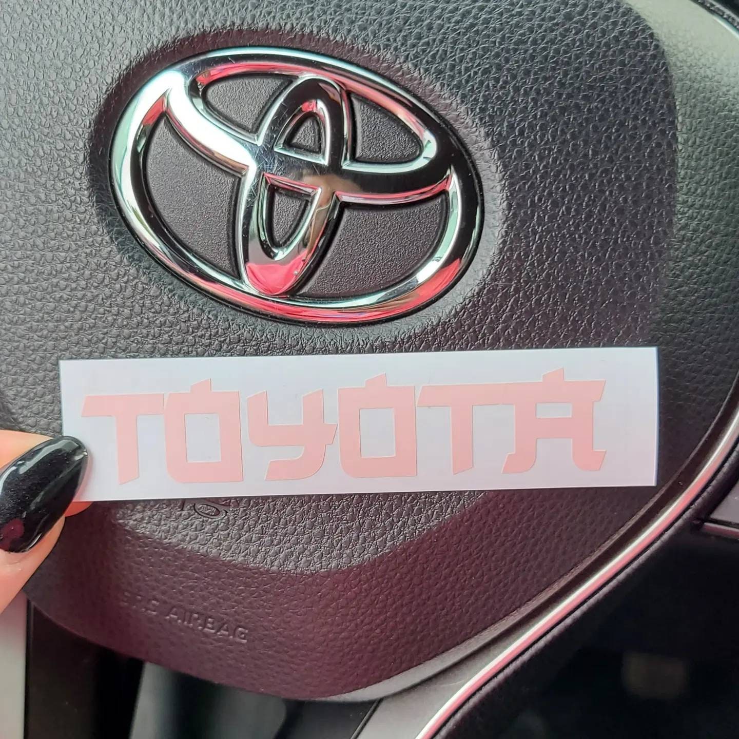 Japanese Toyota Decal - Etsy