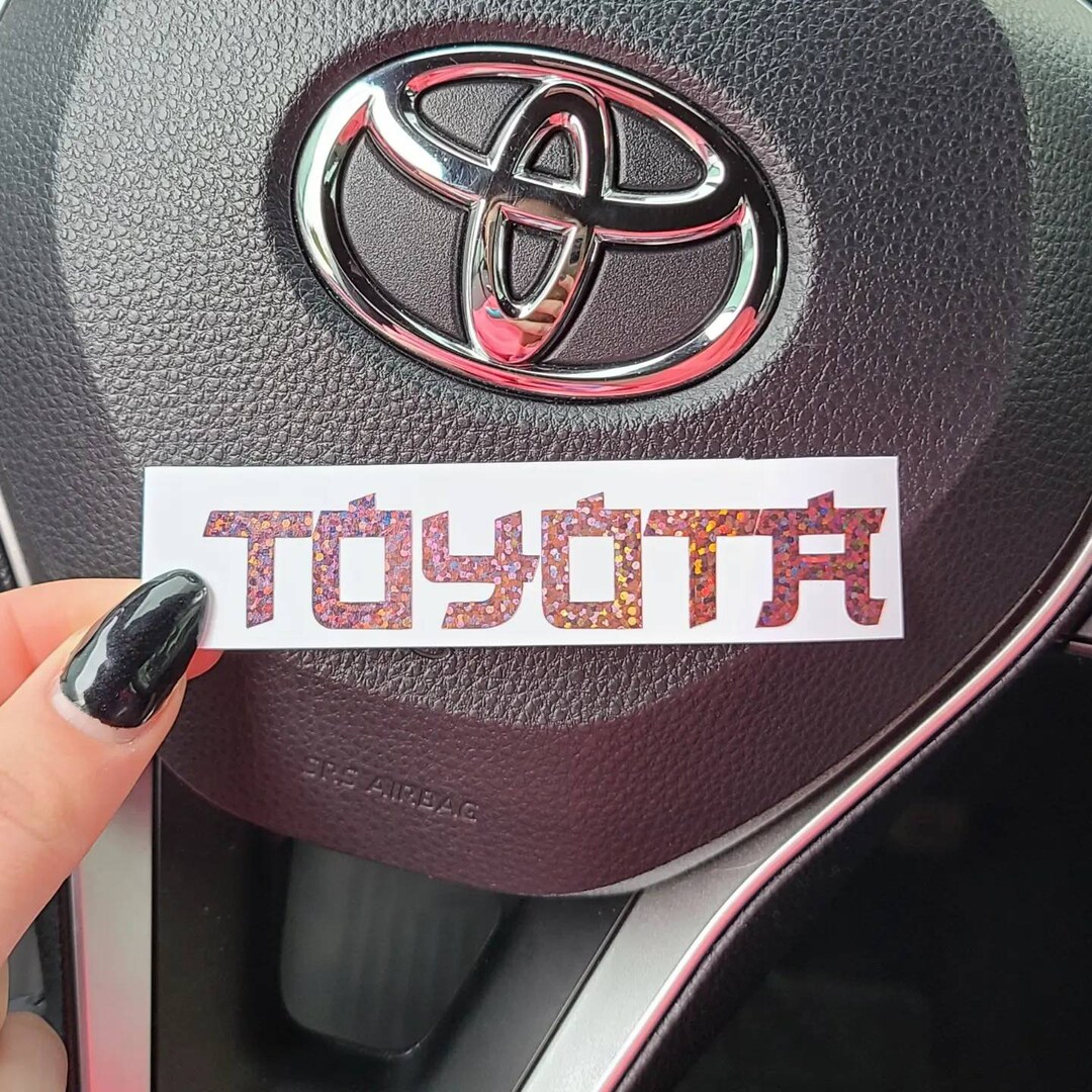 Japanese Toyota Decal - Etsy