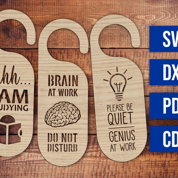 Do Not Disturb Door Hanger - Etsy