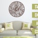 Laser Cut File - Round Leaf Clock - Etsy