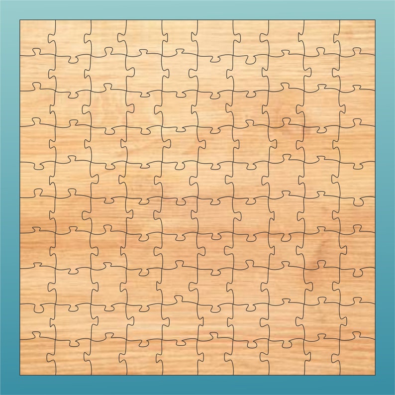 Laser Cut File Puzzle Set of 10 SVG - Etsy