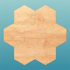 Laser Cut File Puzzle Set of 10 SVG - Etsy