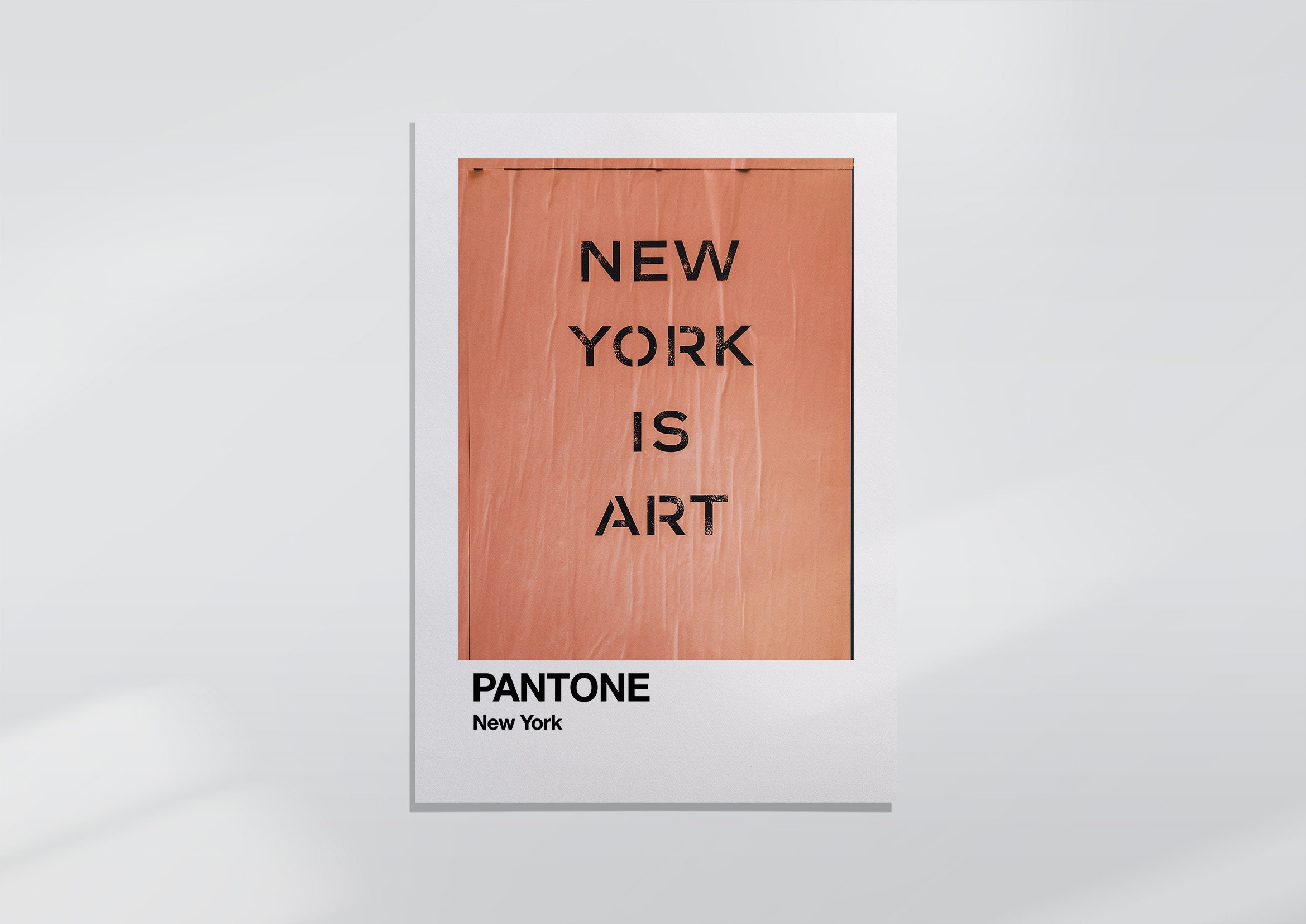 Pantone: New York Trendy Retro Wall Art Trendy Printable Wall Art ...
