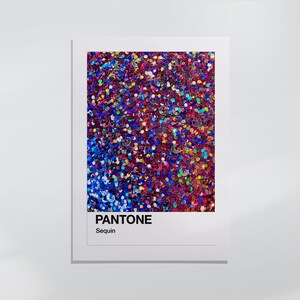 Pantone: SEQUIN Trendy Retro Wall Art Trendy Printable Wall Art DIGITAL ...
