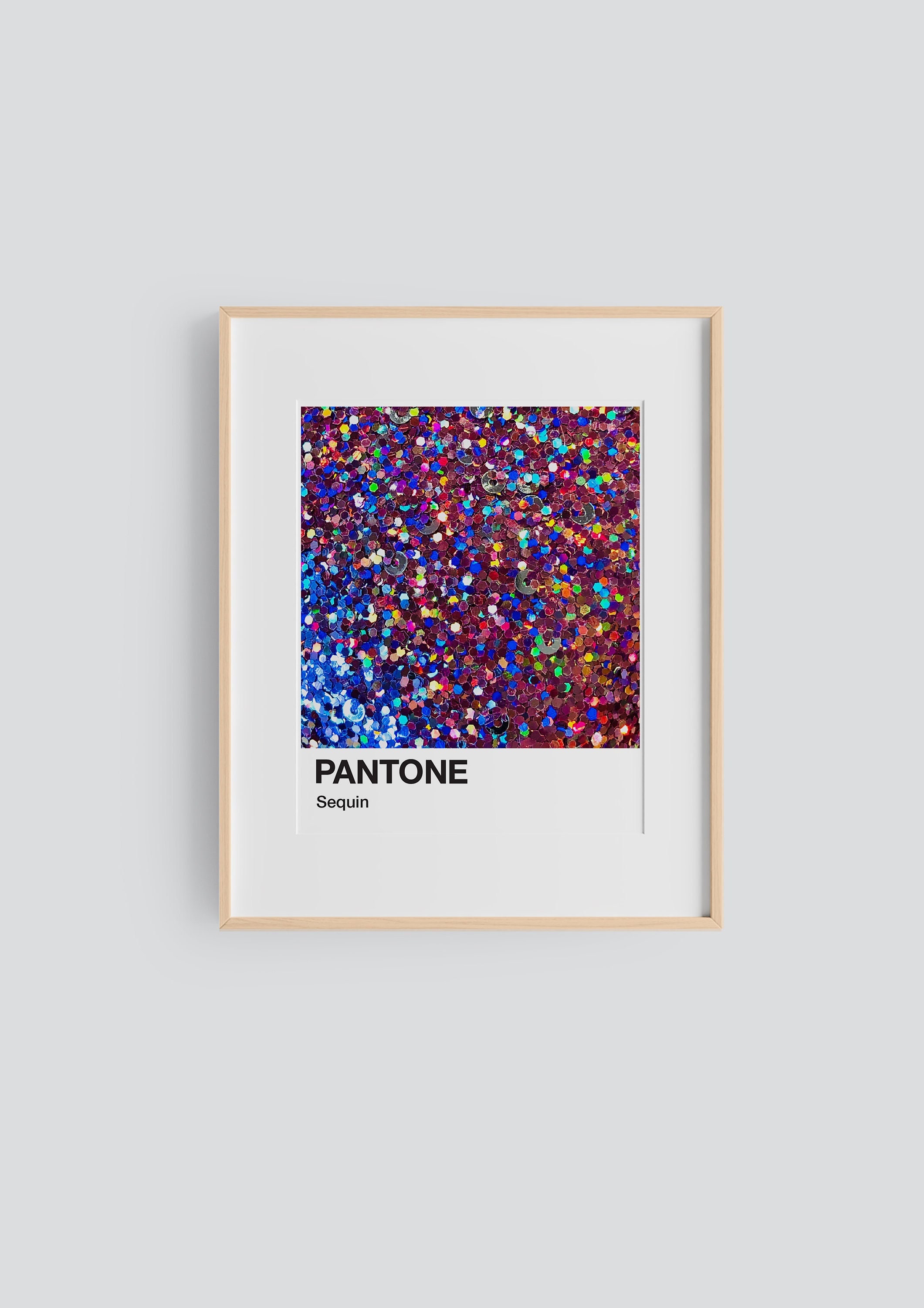 Pantone: SEQUIN Trendy Retro Wall Art Trendy Printable Wall Art DIGITAL ...
