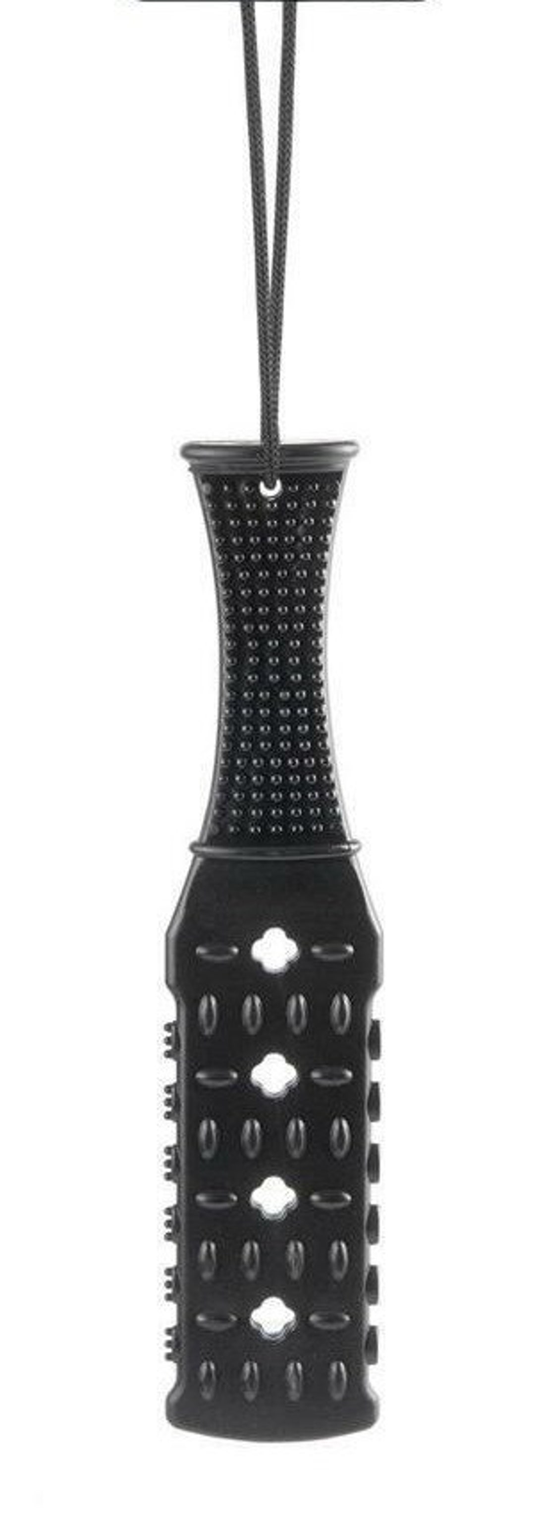 Black Bendable Textured PVC Rubber Spanking Paddle Flogger - Etsy