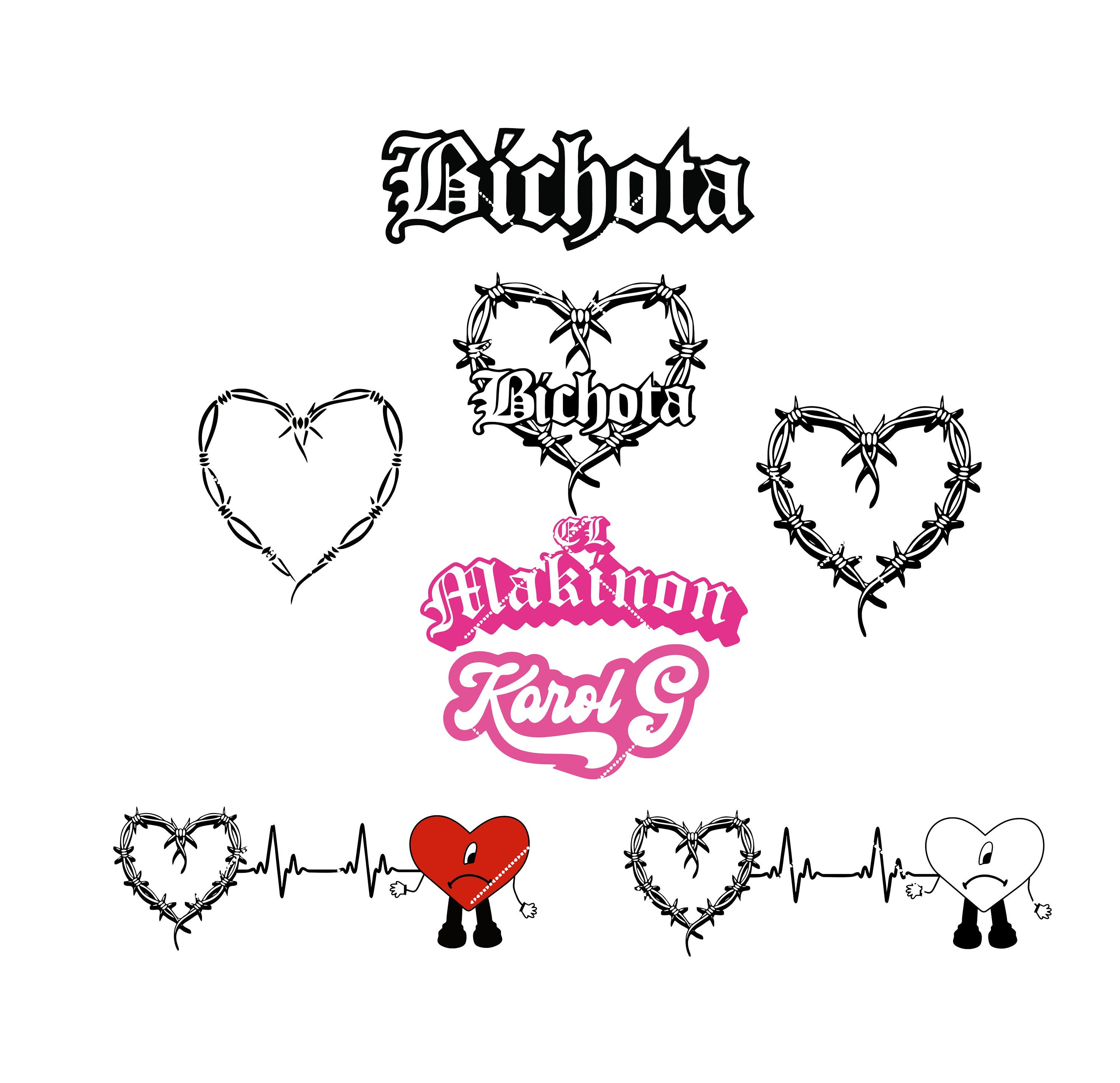 Karol G Bichota Svg Karol G Png Bichota Svg Bichota Logo Etsy Norway