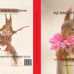 Squirrel Wisdom Book With Photos of the Red Squirrel - Etsy