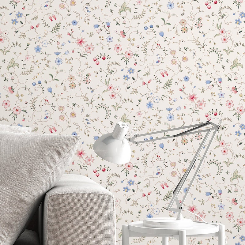 Tiny Print Wallpaper - Etsy