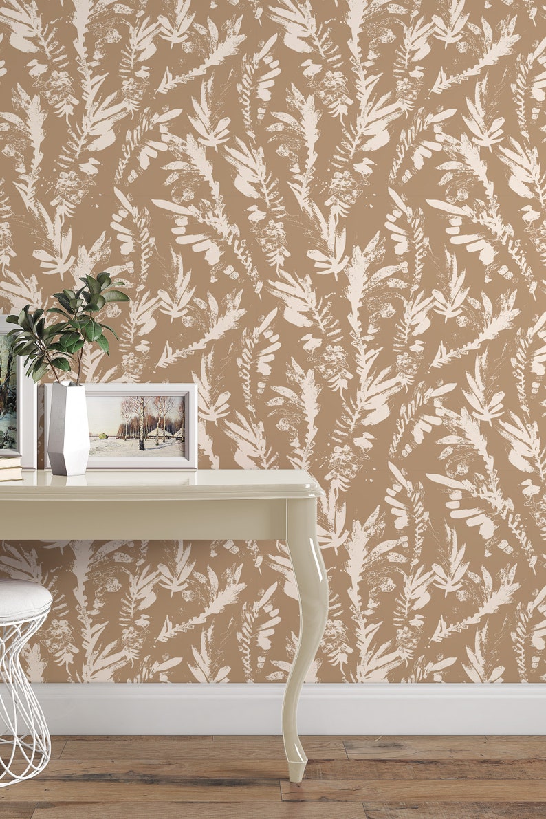 Renter Friendly Wallpaperchalk Drawing Wallpaper Peel & - Etsy