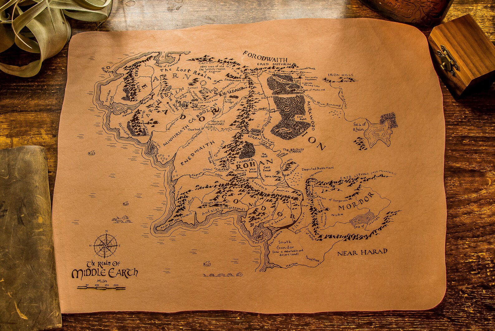 Custom Pirate Treasure Map Pirate Party Handmade Leather - Etsy
