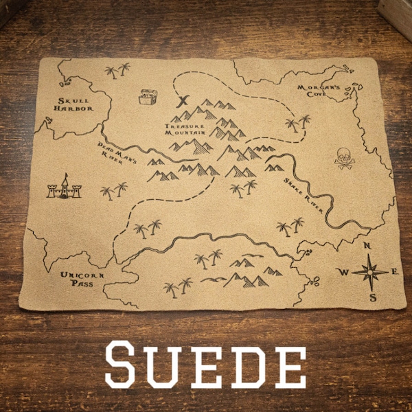 Pirate Treasure Map - Etsy