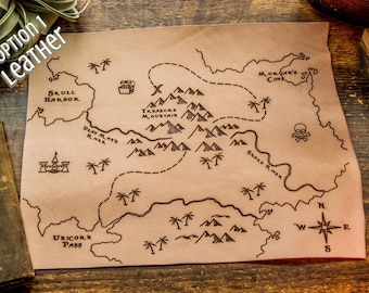 Custom Treasure Map - Etsy