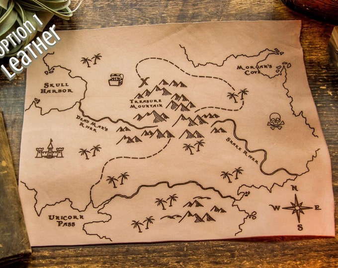 Custom Treasure Map - Etsy