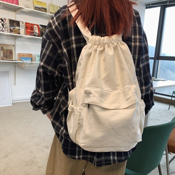 Cotton Backpack - Etsy