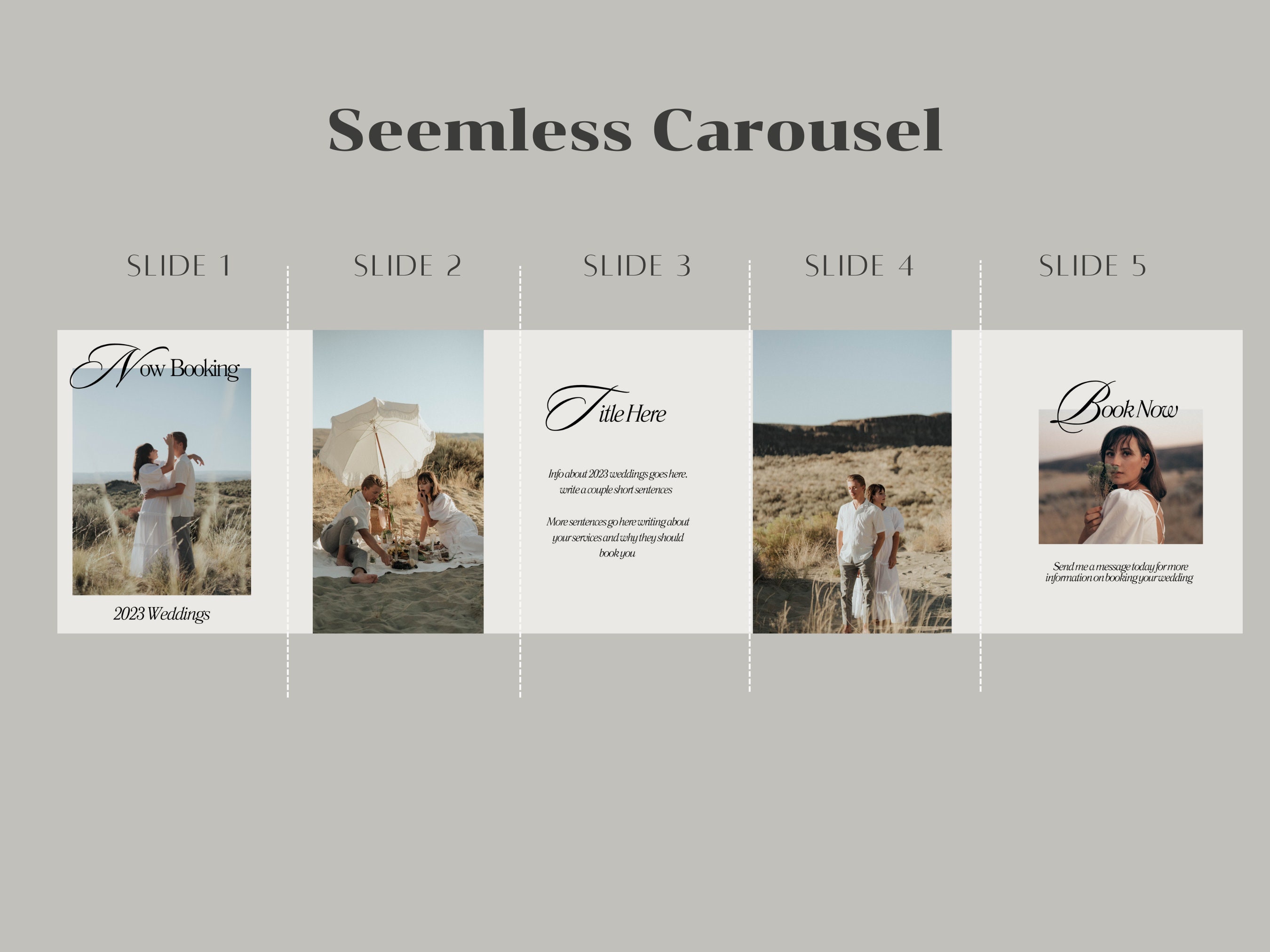Instagram Carousel Temp Late for Influencers and - Etsy