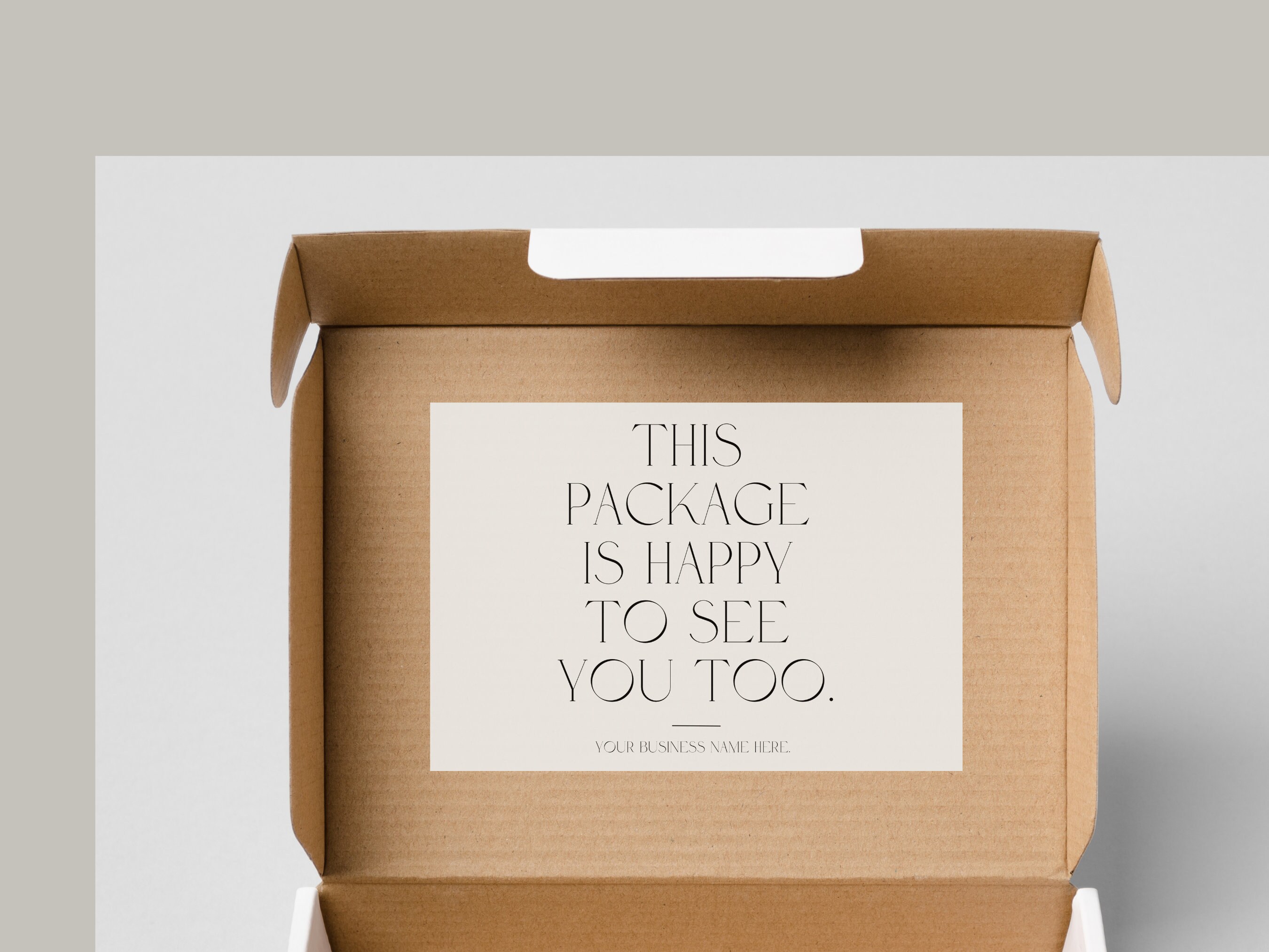 Editable Box Label Template Custom Packaging Labels Order - Etsy UK