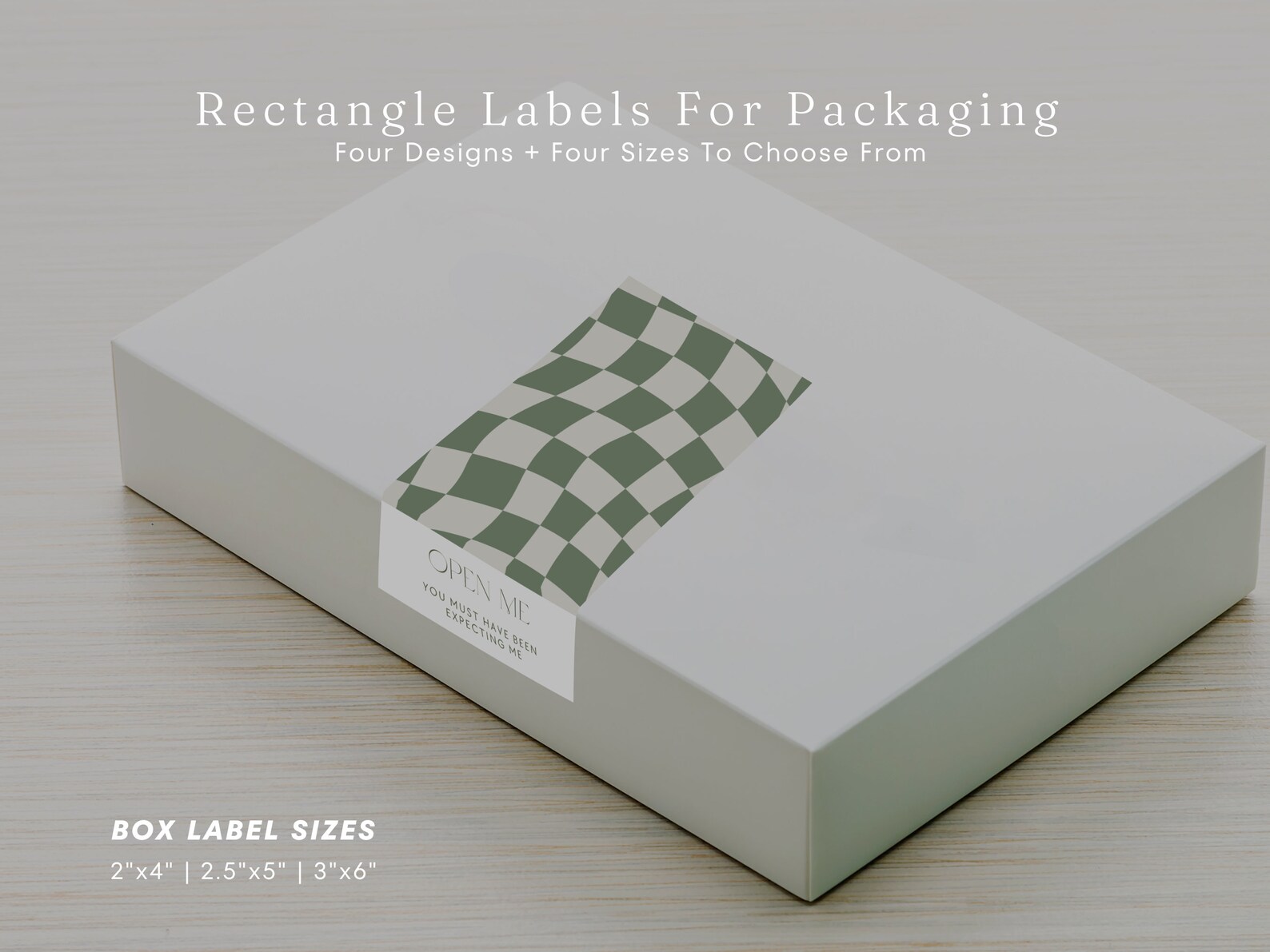 Editable Box Label Template, Custom Packaging Labels, Order Packaging ...