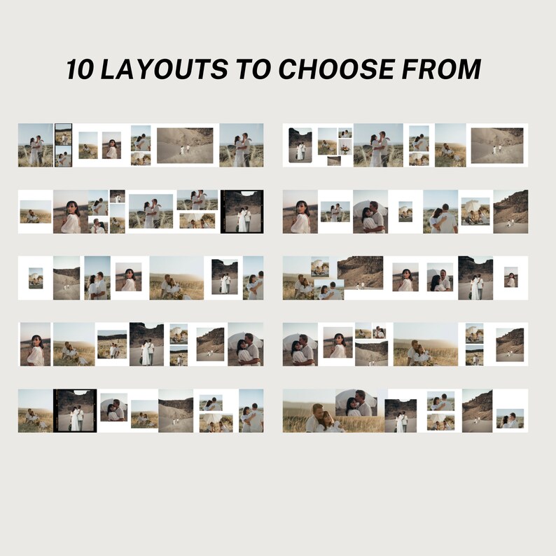 Instagram Carousel, Template for Influencers and Photographers, Slide ...