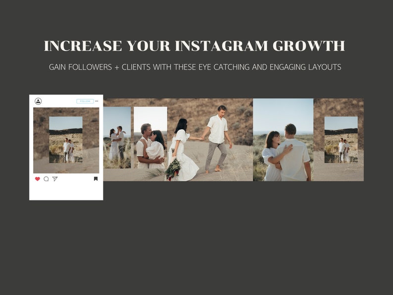 Instagram Carousel, Template for Influencers and Photographers, Slide ...