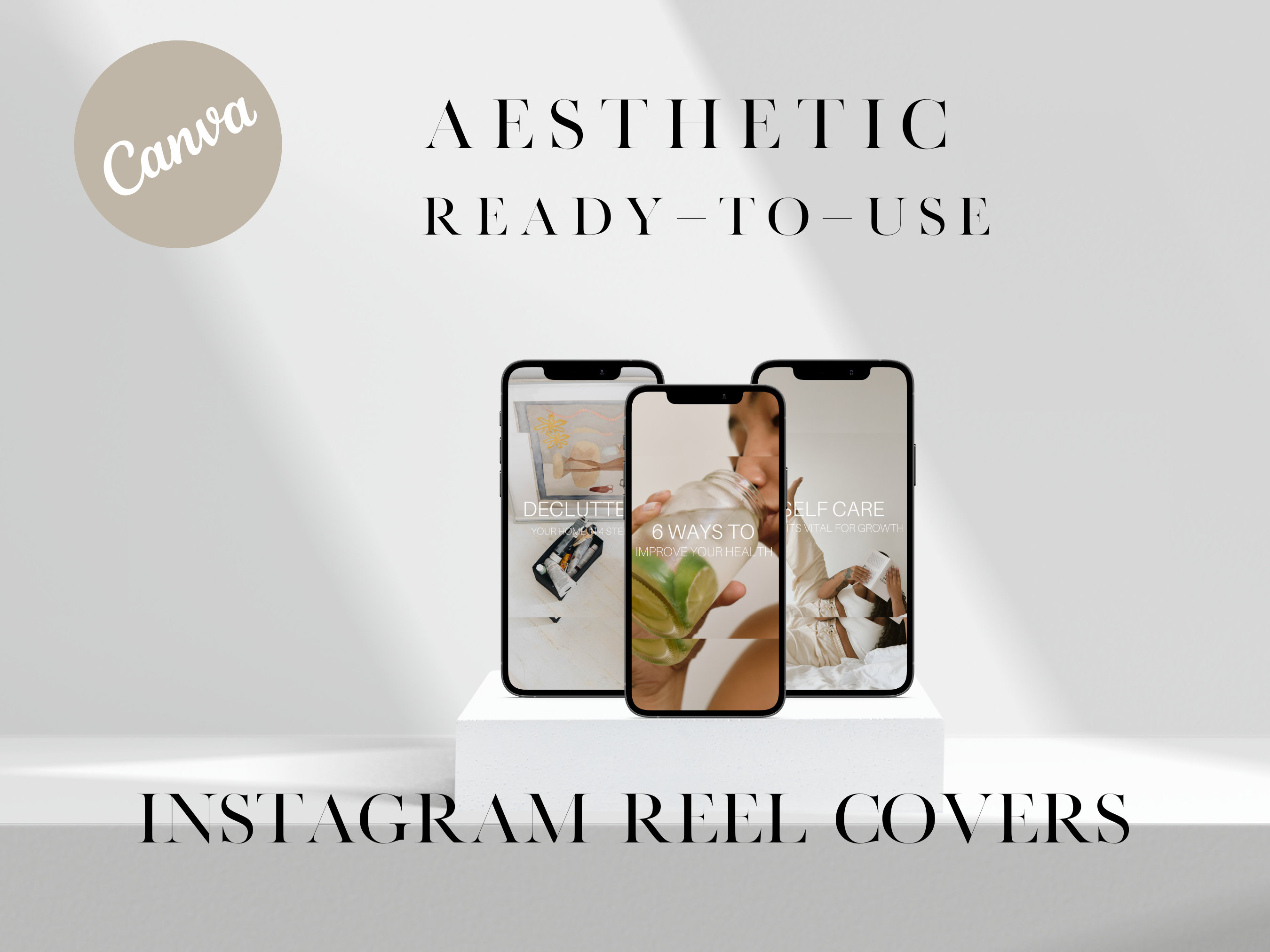 Lifestyle Instagram Reel Templates, Reel Cover, Simple Instagram ...