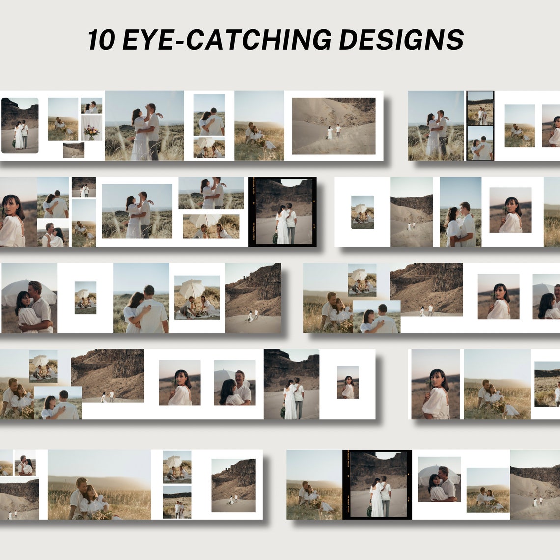 Instagram Carousel, Template for Influencers and Photographers, Slide ...
