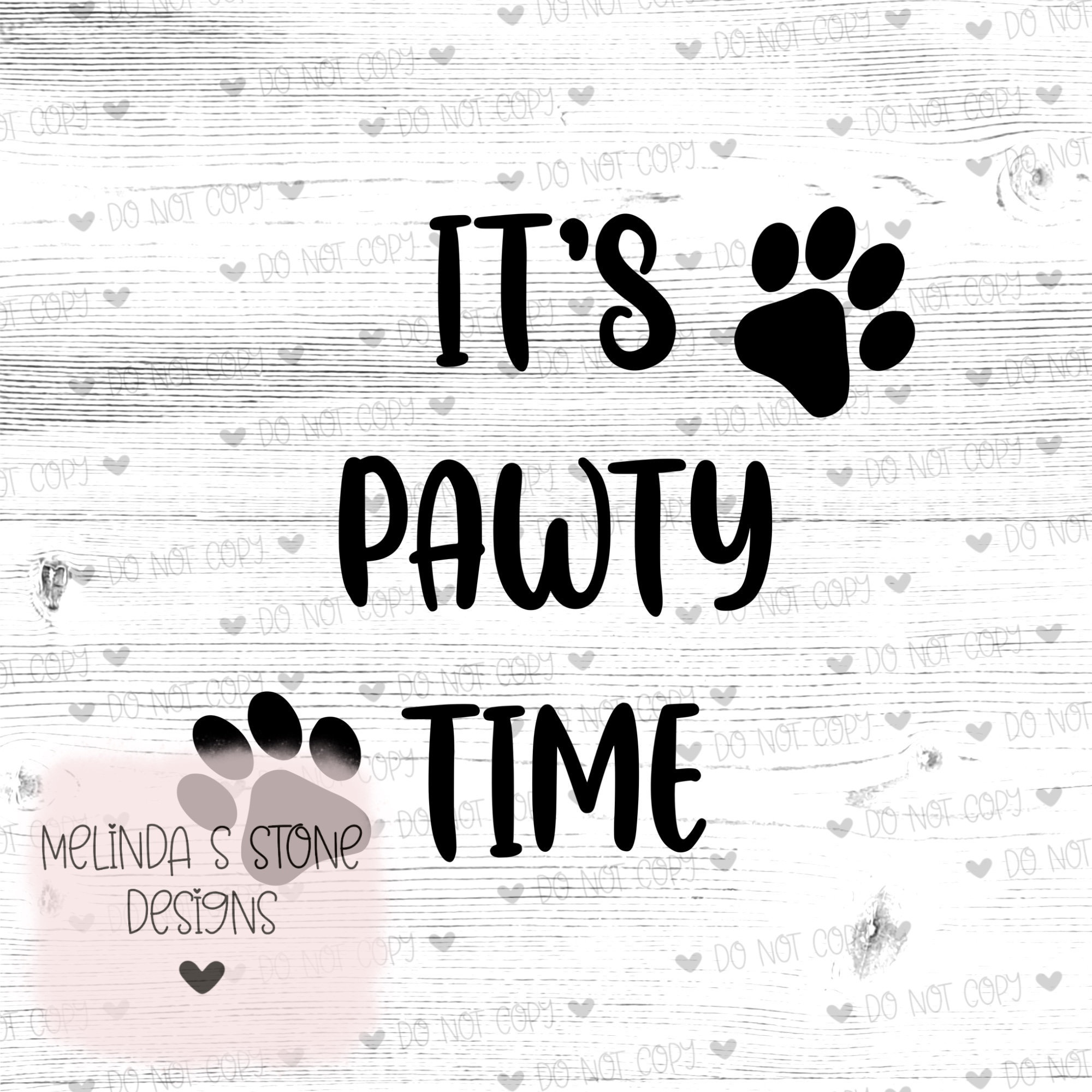 Its Pawty Time SVG | PNG | Dog Bandana | Dog Birthday - Etsy