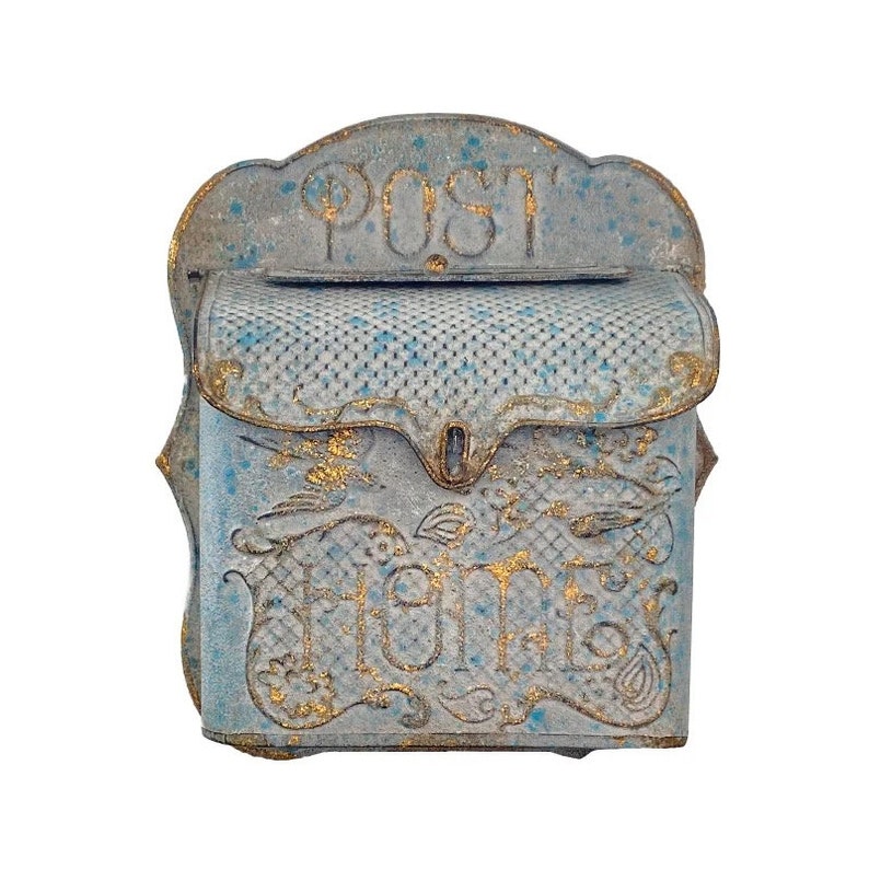 Vintage Post Box Wall Mounted Garden Home Decor Letterbox - Etsy