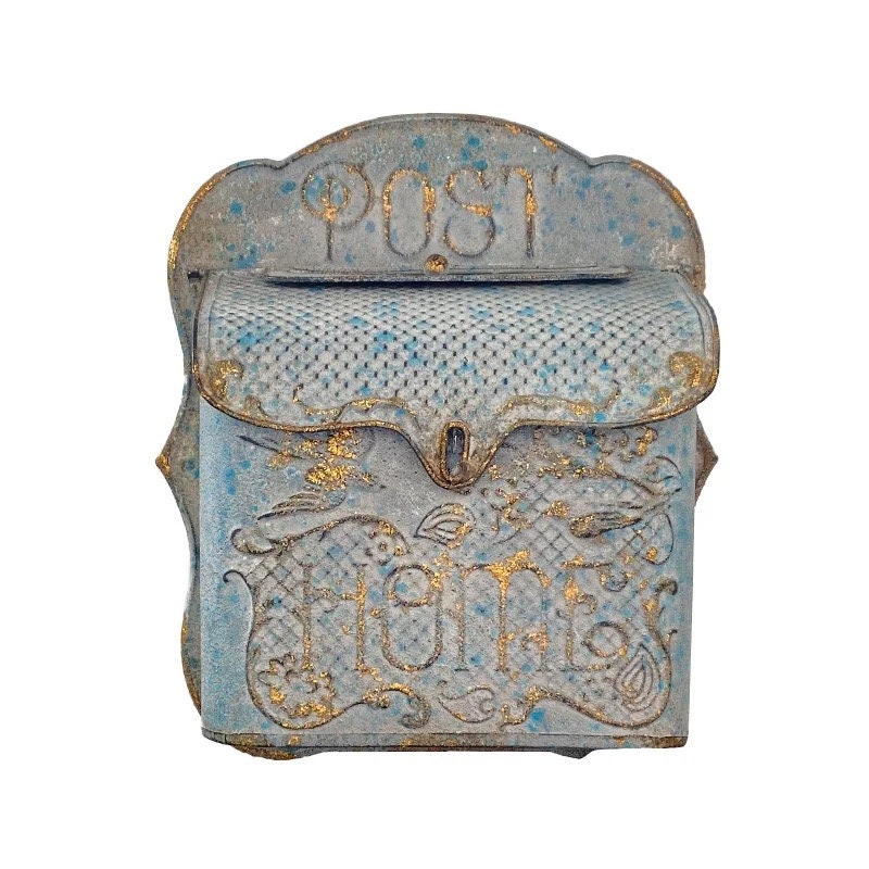 Vintage Post Box Wall Mounted Garden Home Decor Letterbox - Etsy