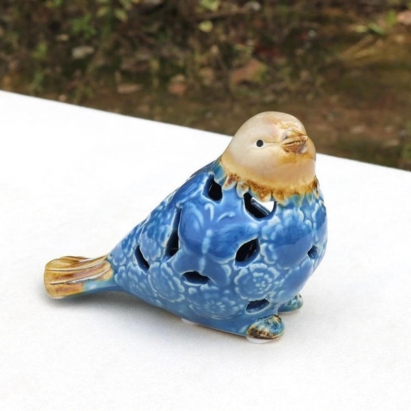 Ceramic Bird Ornaments - Etsy