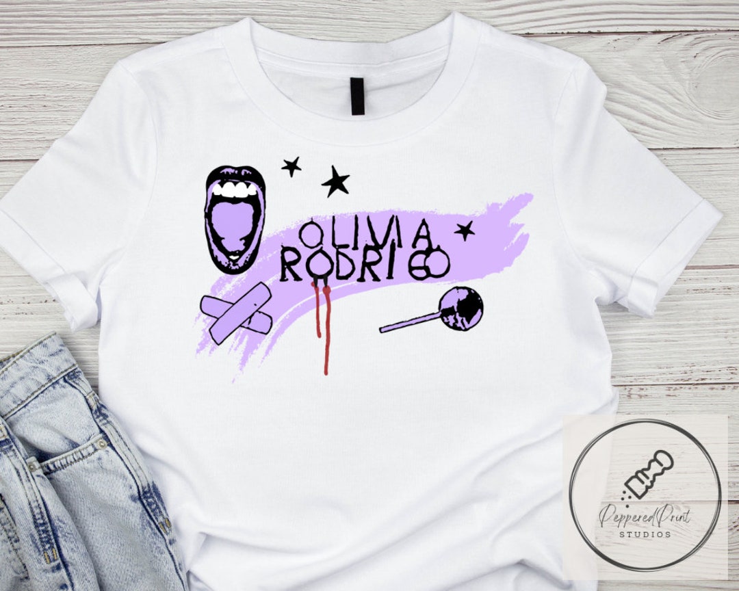 Olivia Rodrigo Guts PNG, Vampire PNG, Purple Olivia Rodrigo, Guts Tour ...
