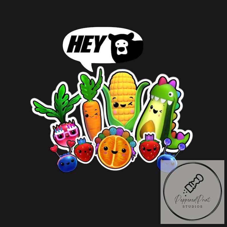 Hey Bear Sensory Shirt PNG, Dancing Fruit Png, Hey Bear Shirt Png ...