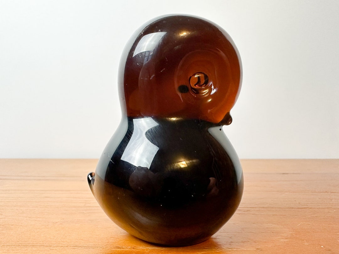 Swedish Glass Bird FM Ronneby Sweden Pippi Birdie Vintage Art - Etsy
