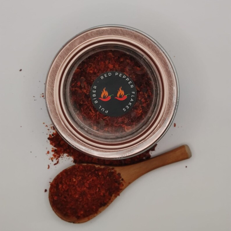 6 Different Types of Hot Chili Peppers in Magnetic Spice Tin Boxes. - Etsy