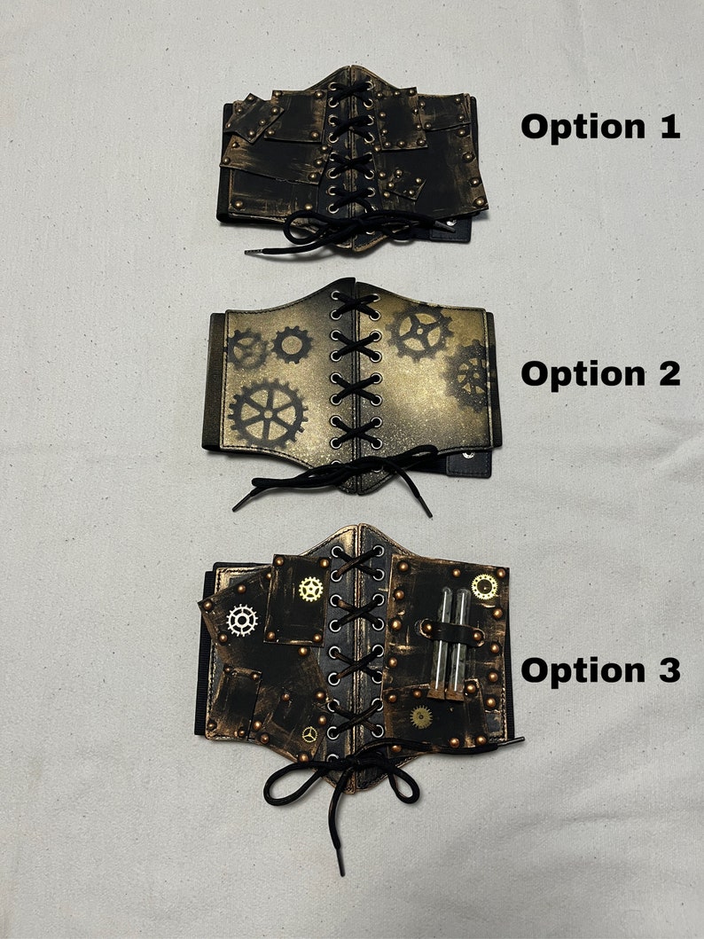 Steampunk Corset Corsage, Costume Cosplay Halloween Carnival Convention ...