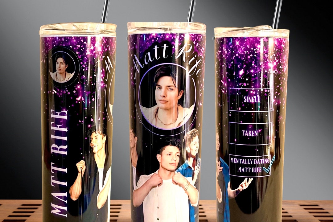 20oz Matt Rife Stand up Comedian Skinny Tumbler - Etsy