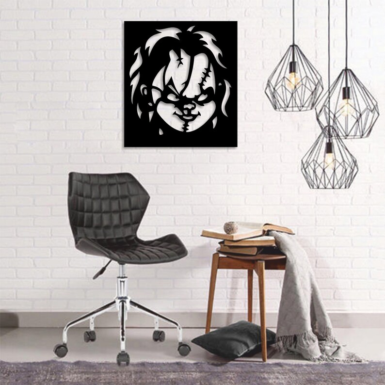 Chucky Wall Art Decor Pattern Laser Cut Dxf Glowforge Svg - Etsy