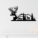 Deer Laser Cut Dxf Glowforge Svg Xtool D1 File Wall Art Decor Pattern ...