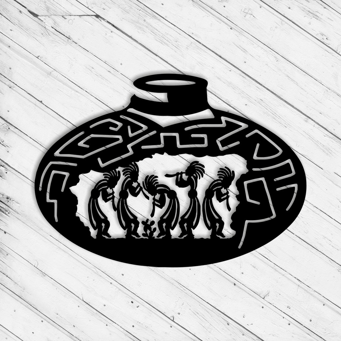 Pottery Decor Laser Cut Dxf Glowforge Svg Xtool File Wall Art Pattern ...