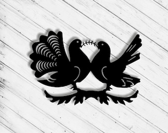 Dove Scroll Saw Pattern - Etsy