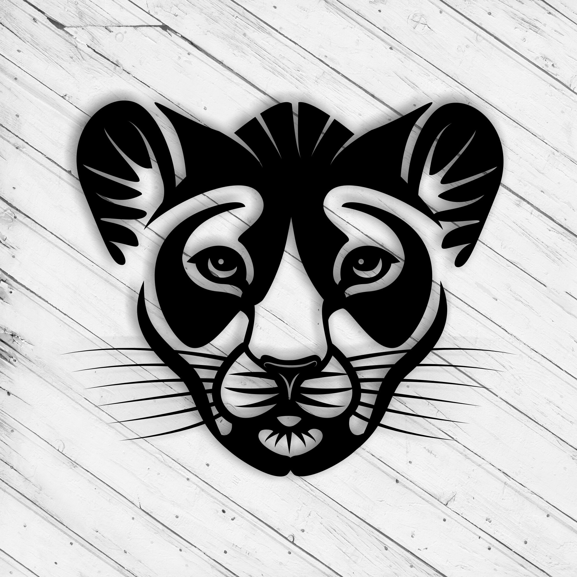 Leopard Laser Cut Dxf Glowforge Svg Xtool D1 File Cricut Silhouette ...