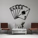 Playing Cards Wall Art Decor Laser Cut Dxf Glowforge Svg Xtool D1 CNC ...
