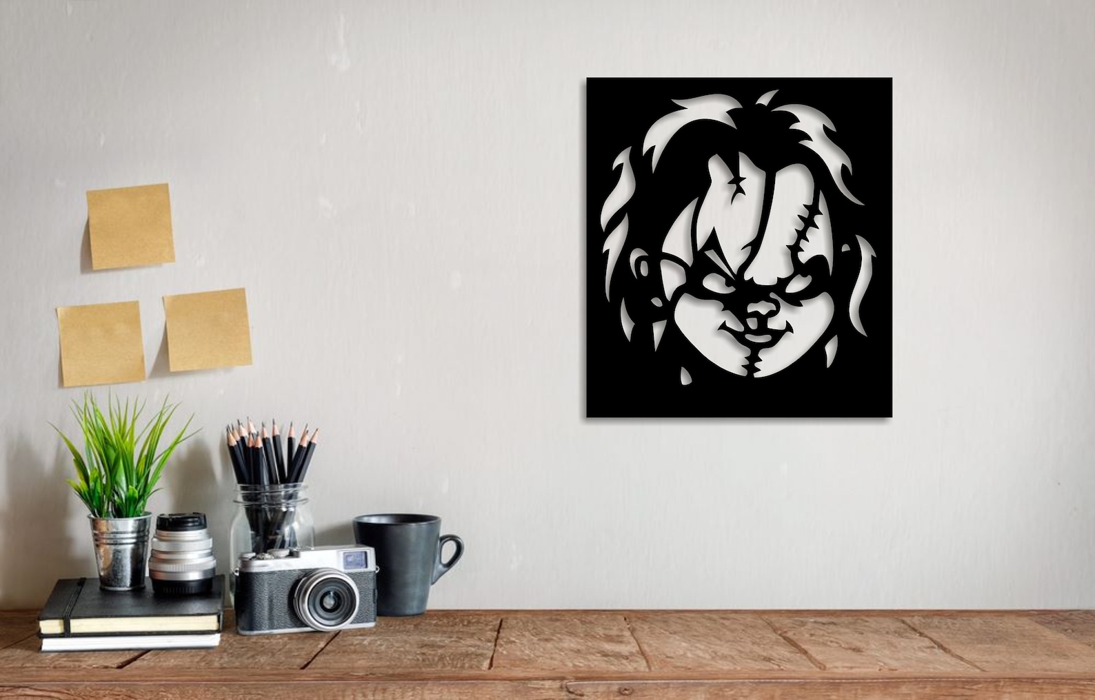 Chucky Wall Art Decor Pattern Laser Cut Dxf Glowforge Svg - Etsy