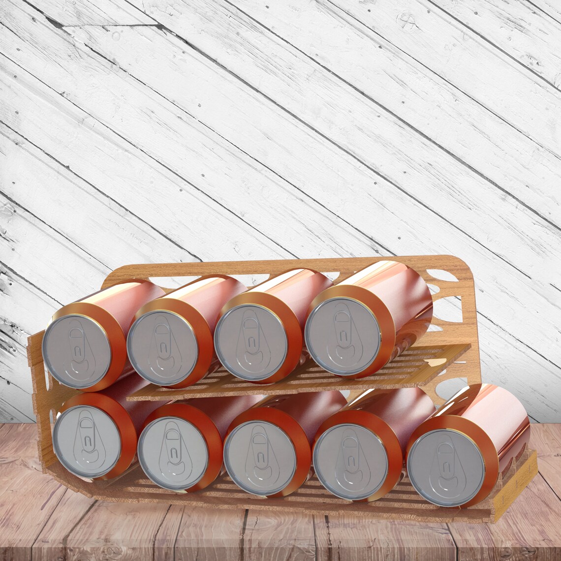 Juice Coke Beer Box Organizer Holder Laser Cut Dxf Glowforge Svg File ...